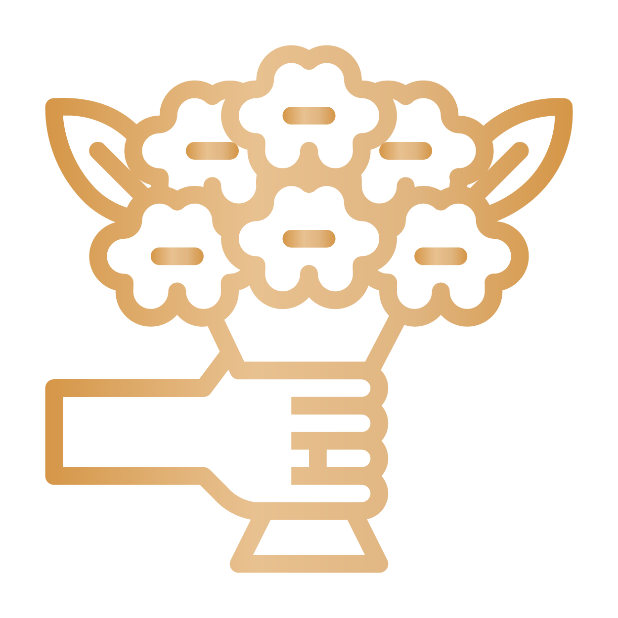 Bouquets de fleurs – Golden Flower